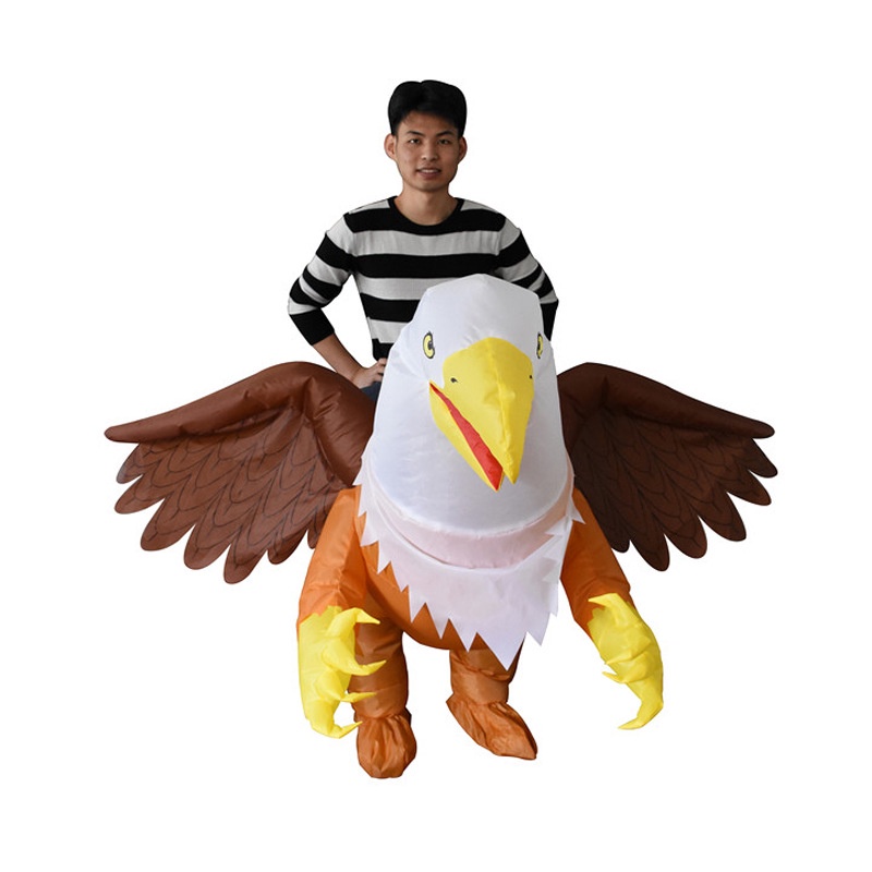 Riding Griffin Inflatable Costume Boys Girl Party Cosplay Costume Funny ...