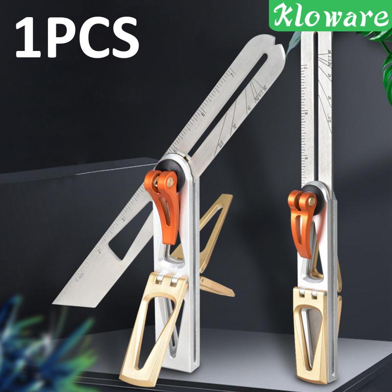 [Kloware] T Bevel Sliding Angle Ruler Architect Bevel Gauge | Shopee ...