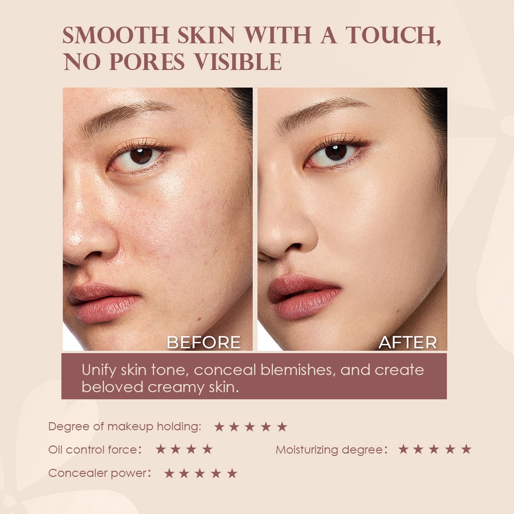 Shawill Liquid Foundation Long Lasting Concealer Waterproof Foundation ...