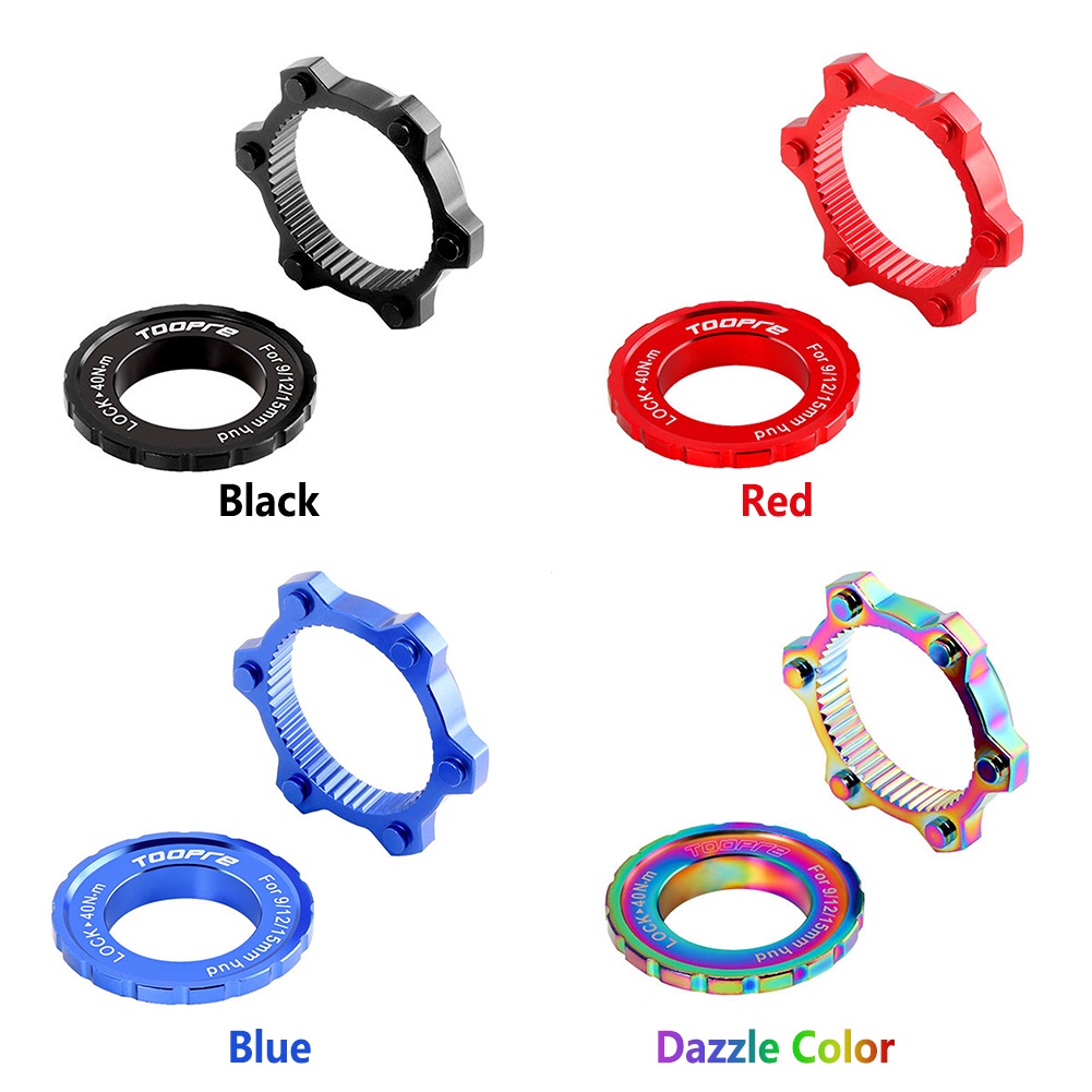 Bike Hub Center Lock Conversion Bicycle Centerlock to 6 Hole Adapter ...