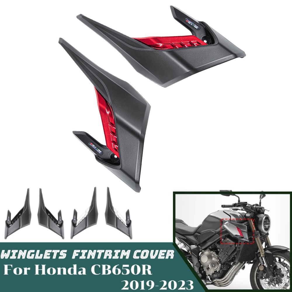 CB650R Winglets for Honda CB650R 2019-2023 Motorcycle Fin Trim Cover ...
