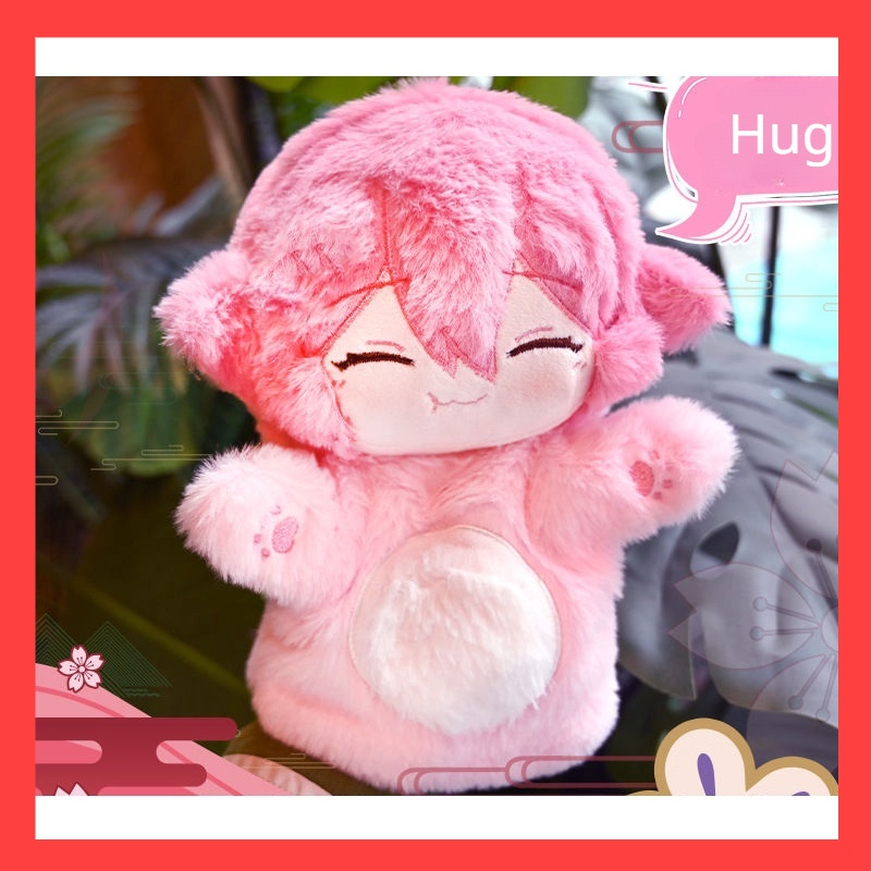 30cm Doll Genshin Impact Yae Miko Hand Puppet Plushie Plush Doll Cotton ...