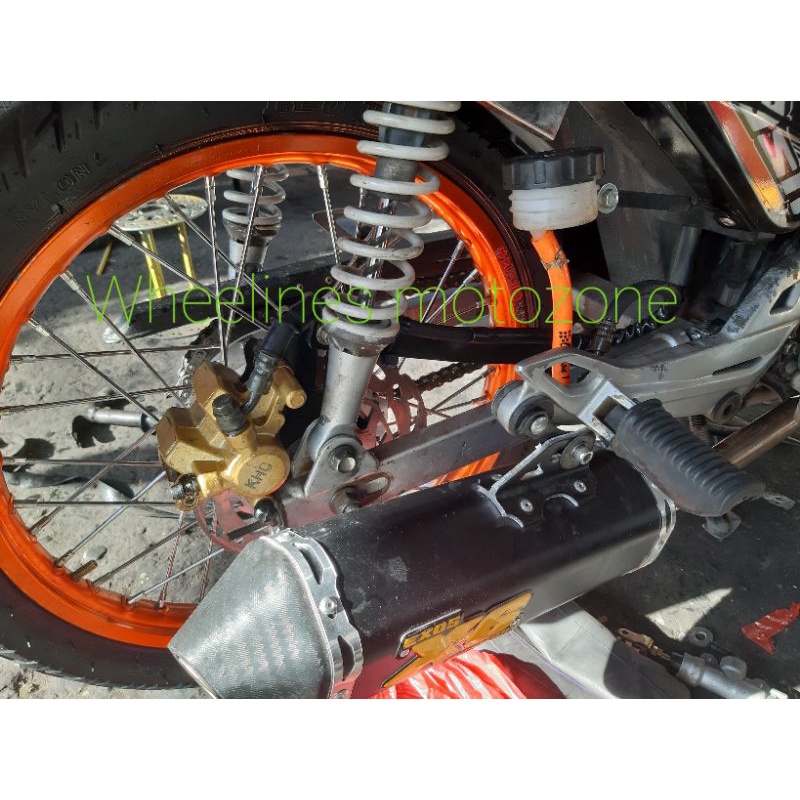 Rear Disc Brake conversion XRM Smash RaiderJ Sym Fury (with bolts of ...