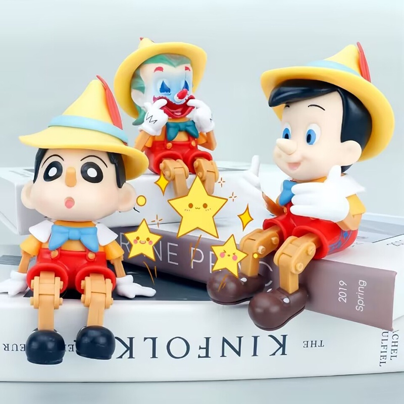 Gk Puppet Crayon Shin-chan Cosplay Pinocchio Clown Series Blockhead ...