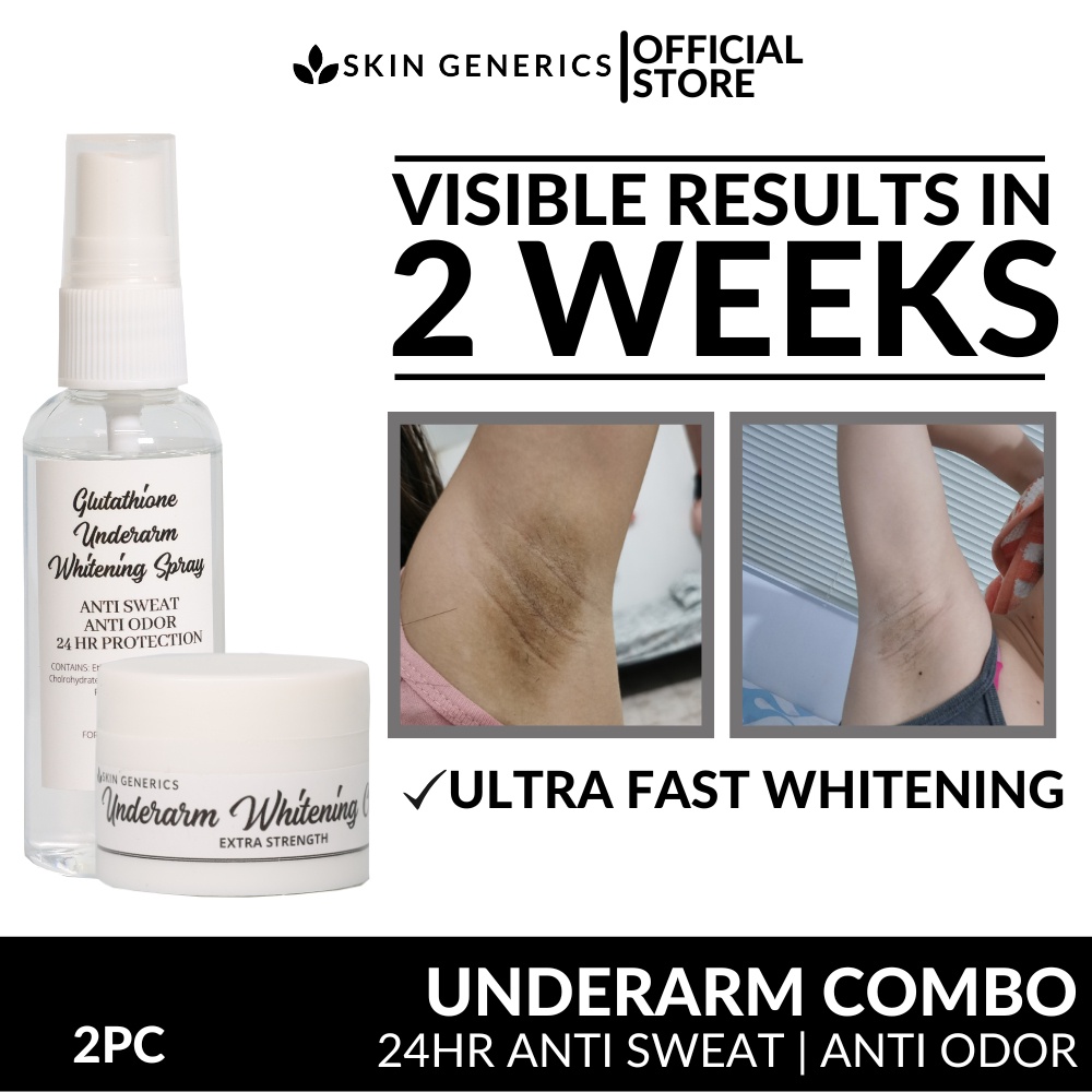 [ 6X UNDERARM COMBO ] SkinGenerics Underarm Whitening Deodorant Combo ...