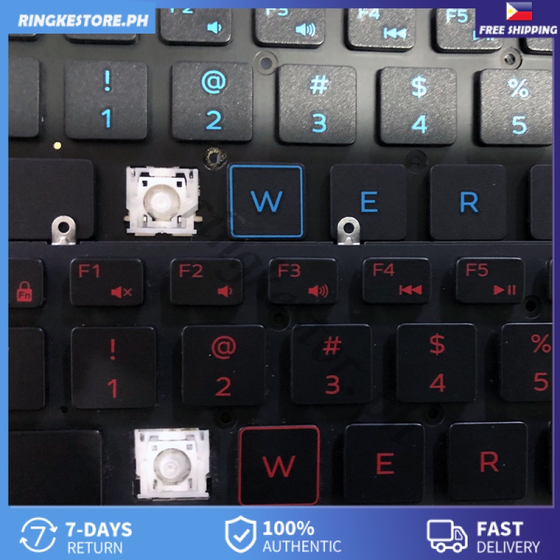 Replacement Keycap Key cap &Scissor Clip&Hinge For Dell G3 G5 G7 G7 ...