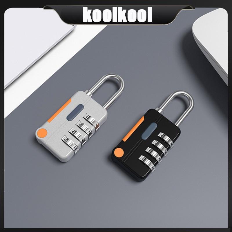 Kool Weatherproof Padlocks 4 Digit Code Password Lock Portable Luggage ...