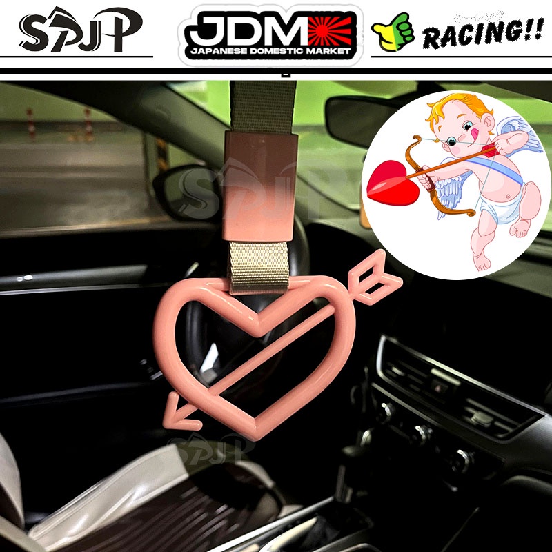 Cupid JDM Train Bus Handle Tsurikawa Love EKG New 1Pcs Ring Tyling ...