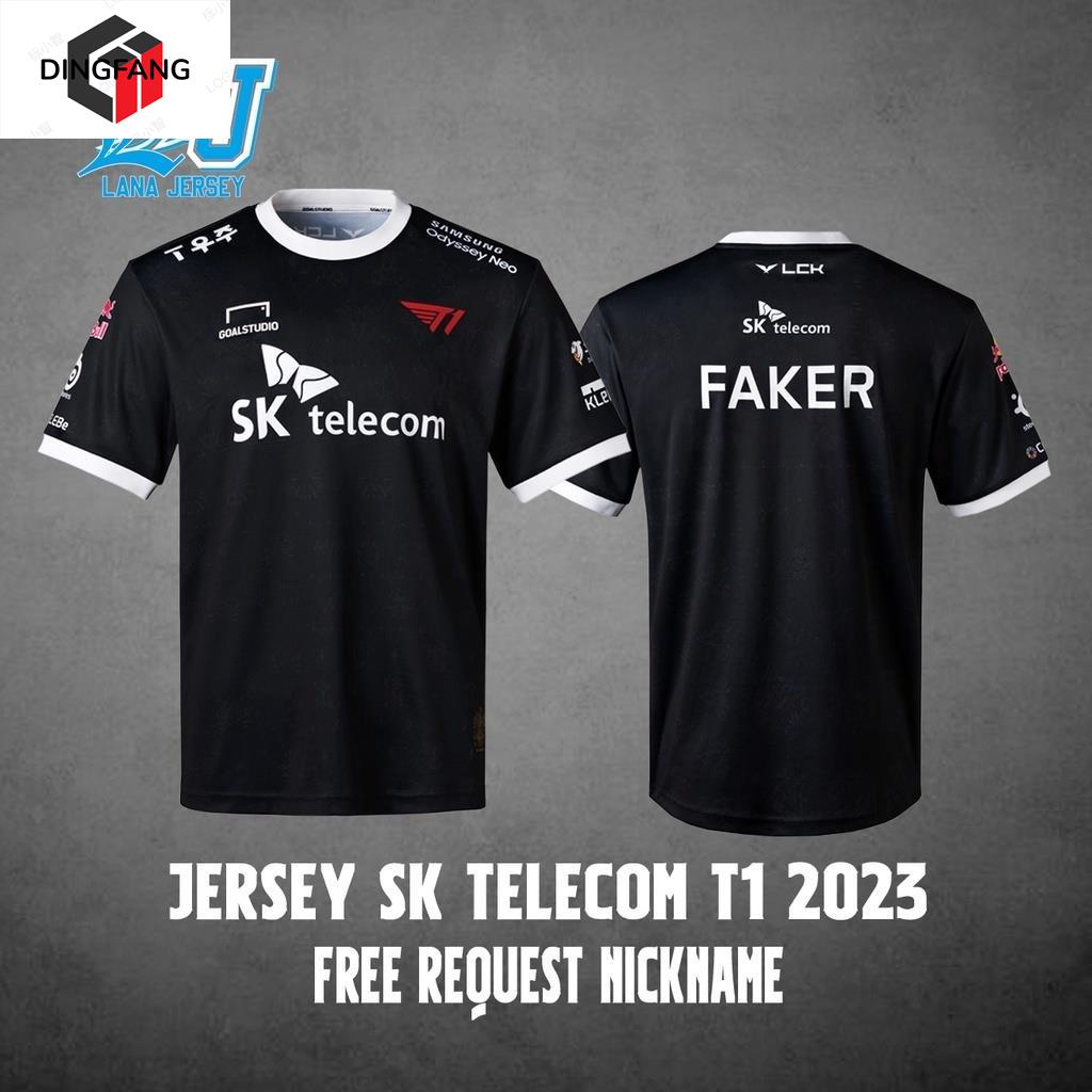 Jersey Sk Telecom T1 Esport 2023 New Custom Nickname Esports Jersey ...