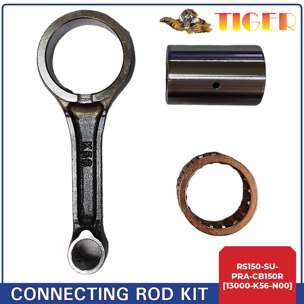 TIGER RS150/SUPRA/CB150R Connecting Rod Kit (Conrod, Bearing, Pin ...