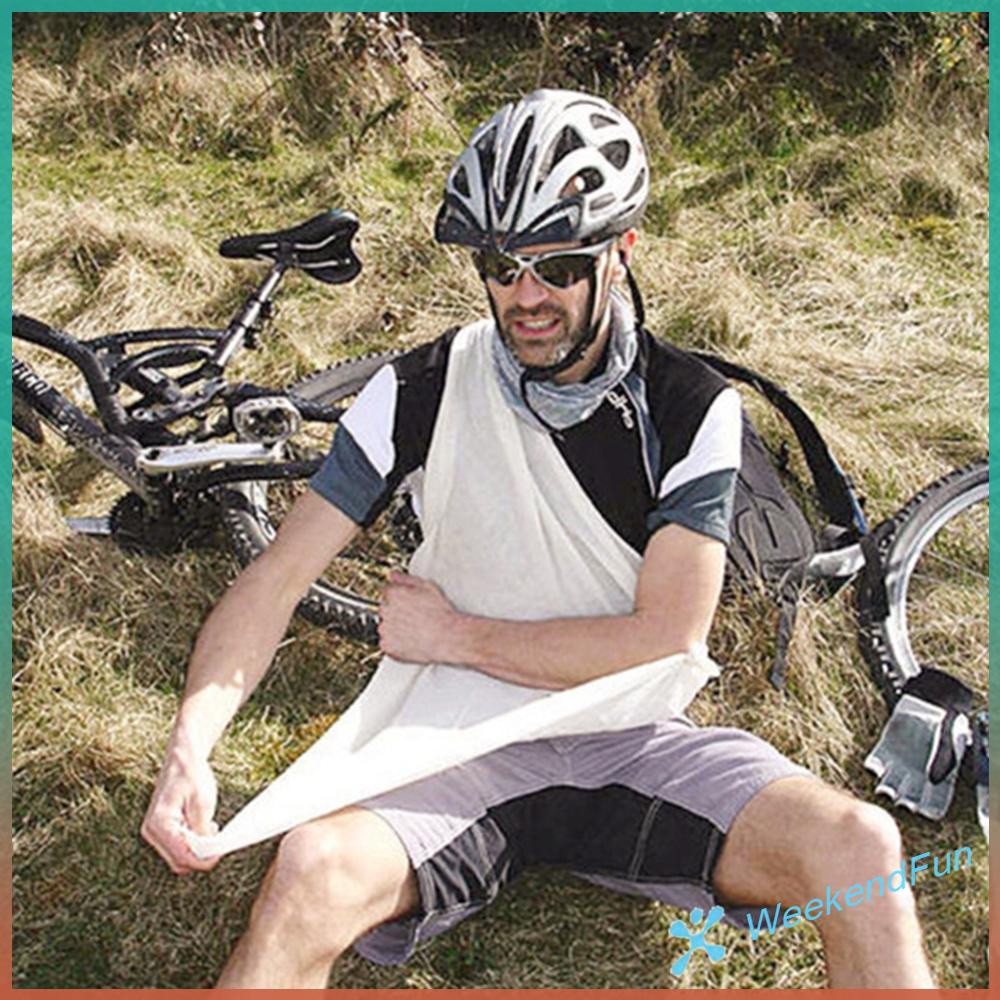 WE★ 1-50PCS Emergency Fracture Arm Sling Medical Triangular Bandage ...