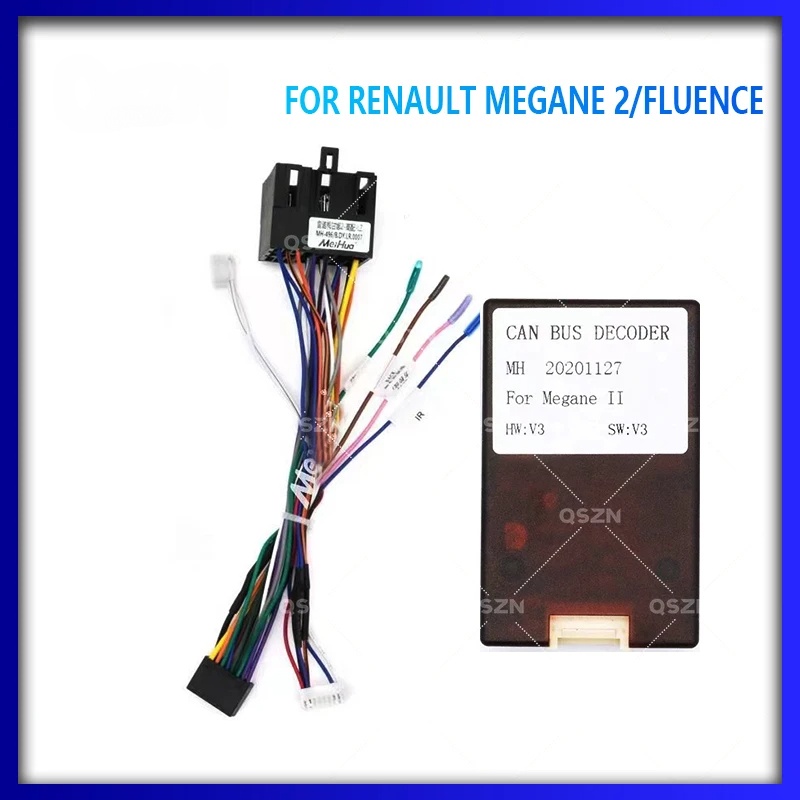 Car Radio Stereo Canbus Box Megane II For RENAULT MEGANE 2/FLUENCE ...