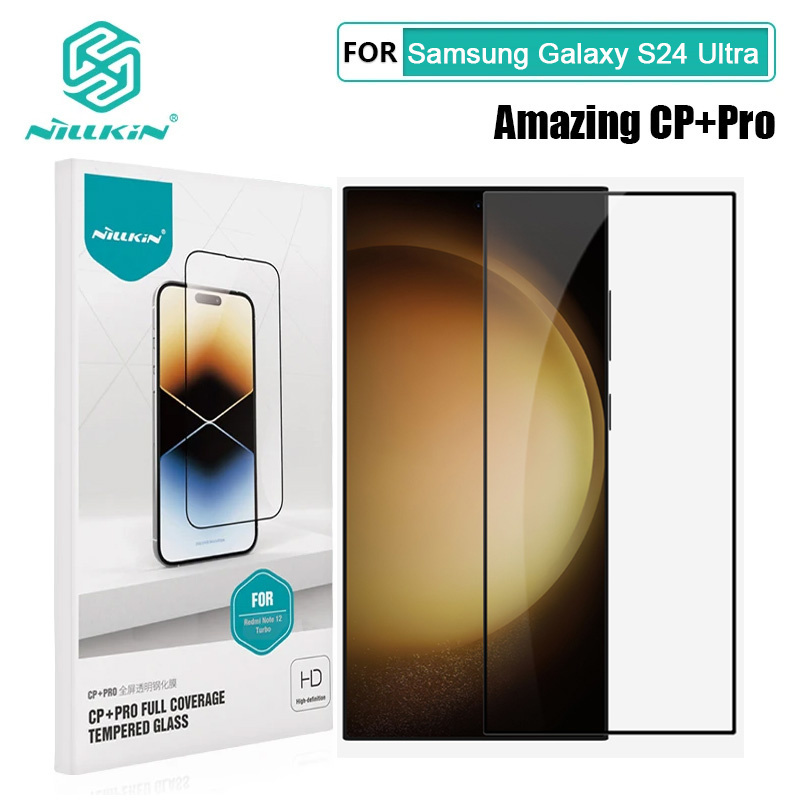 For Samsung S24 Ultra Glass Nillkin CP+Pro Full Glue Screen Protector ...