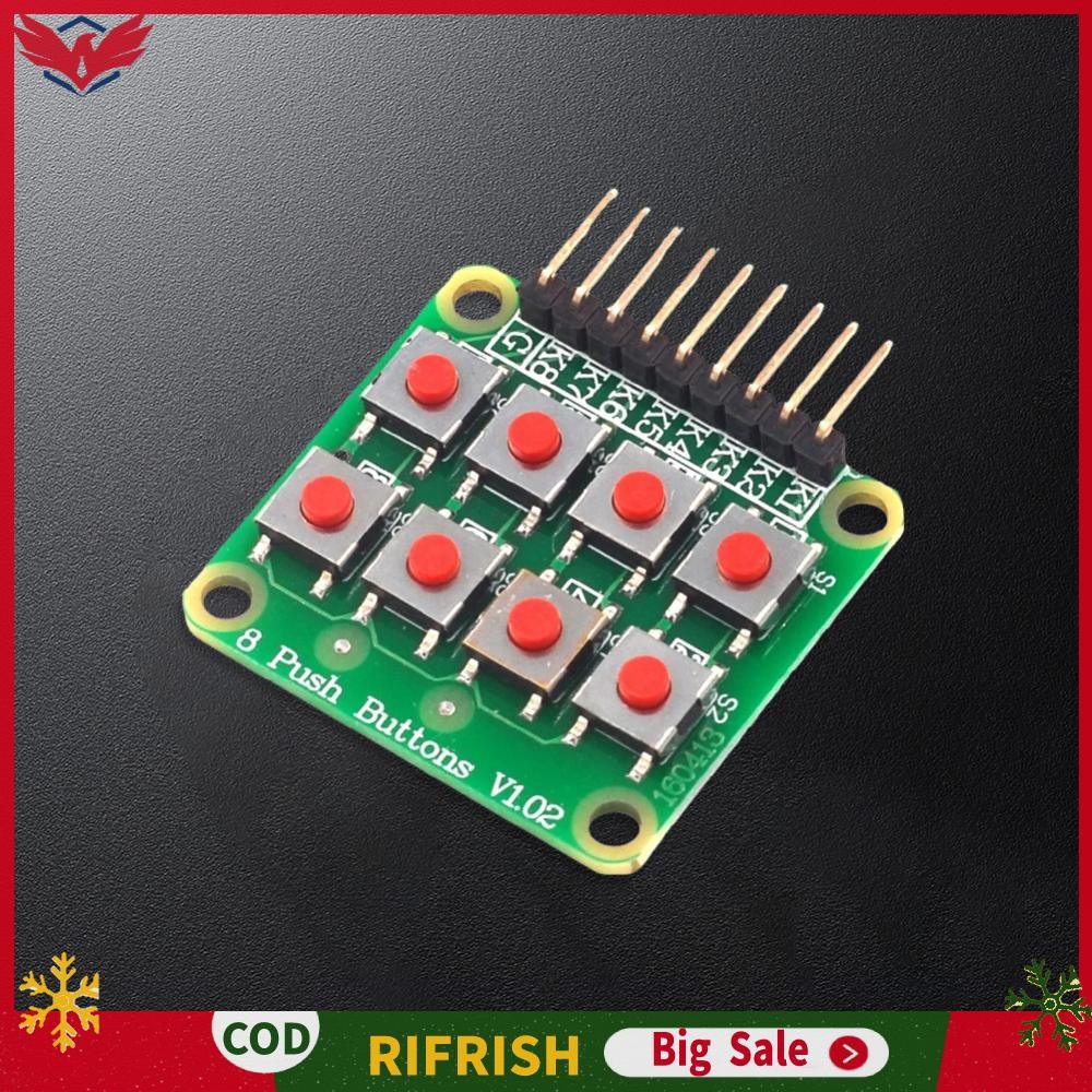 [Rifrish.ph] 2x4 Keypad 4x2 Keypad 8 Push Buttons Matrix Keyboard Button for Arduino AVR PIC ...