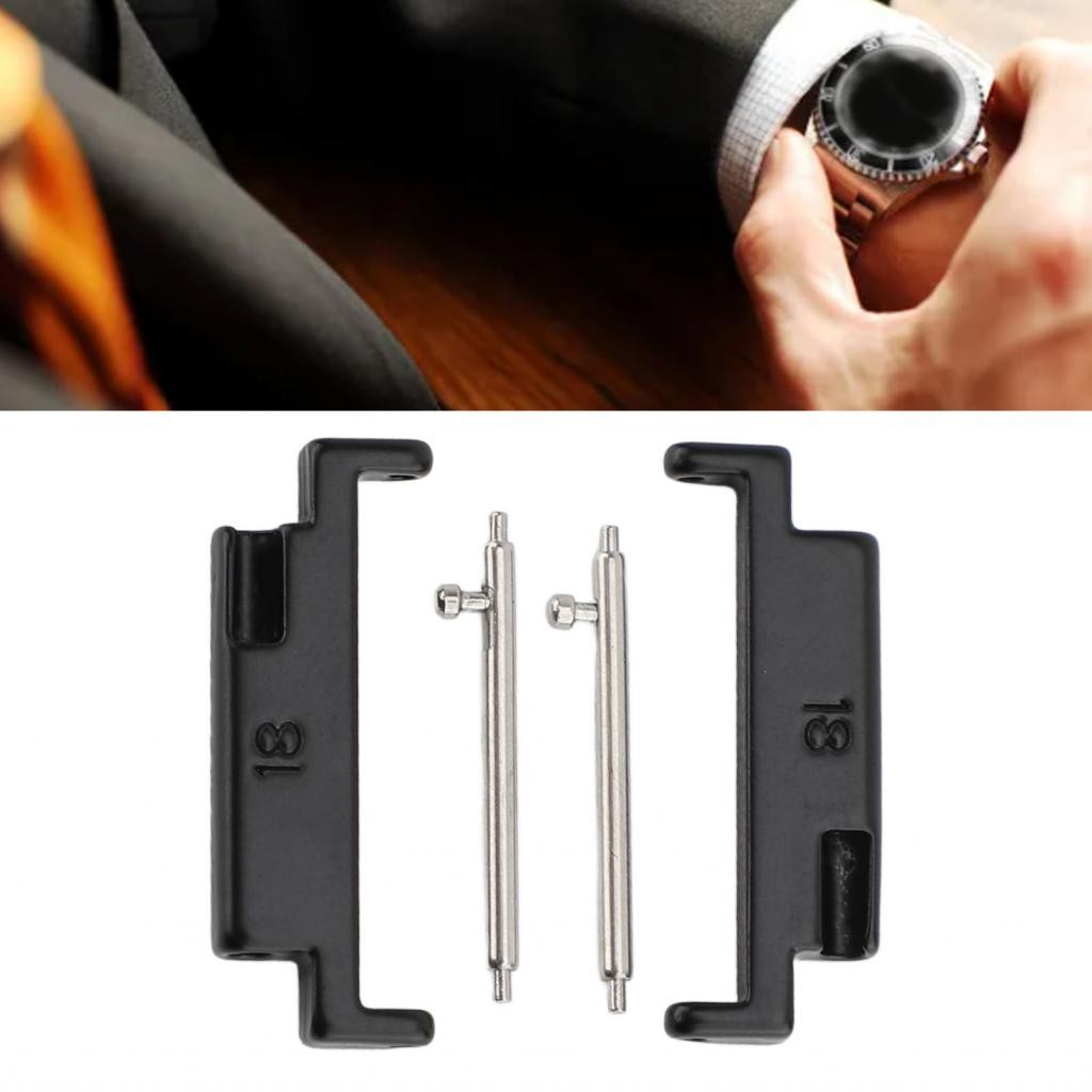 Rubycode Watch Band Connection Adapter 1 Pair Replacement Part Metal ...