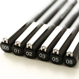 6pcs UNIPIN Pen Set Technical Drawing Pen Fine Liner Pen Designer ...