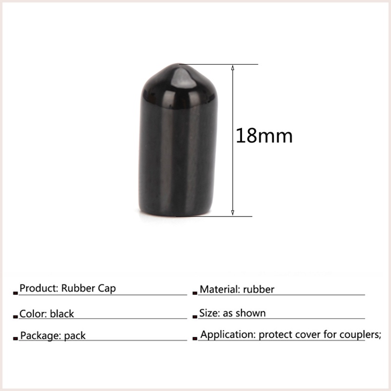 20pcs/pack Durable Soft Rubber Dust-Proof Cap Protective Cover for High ...