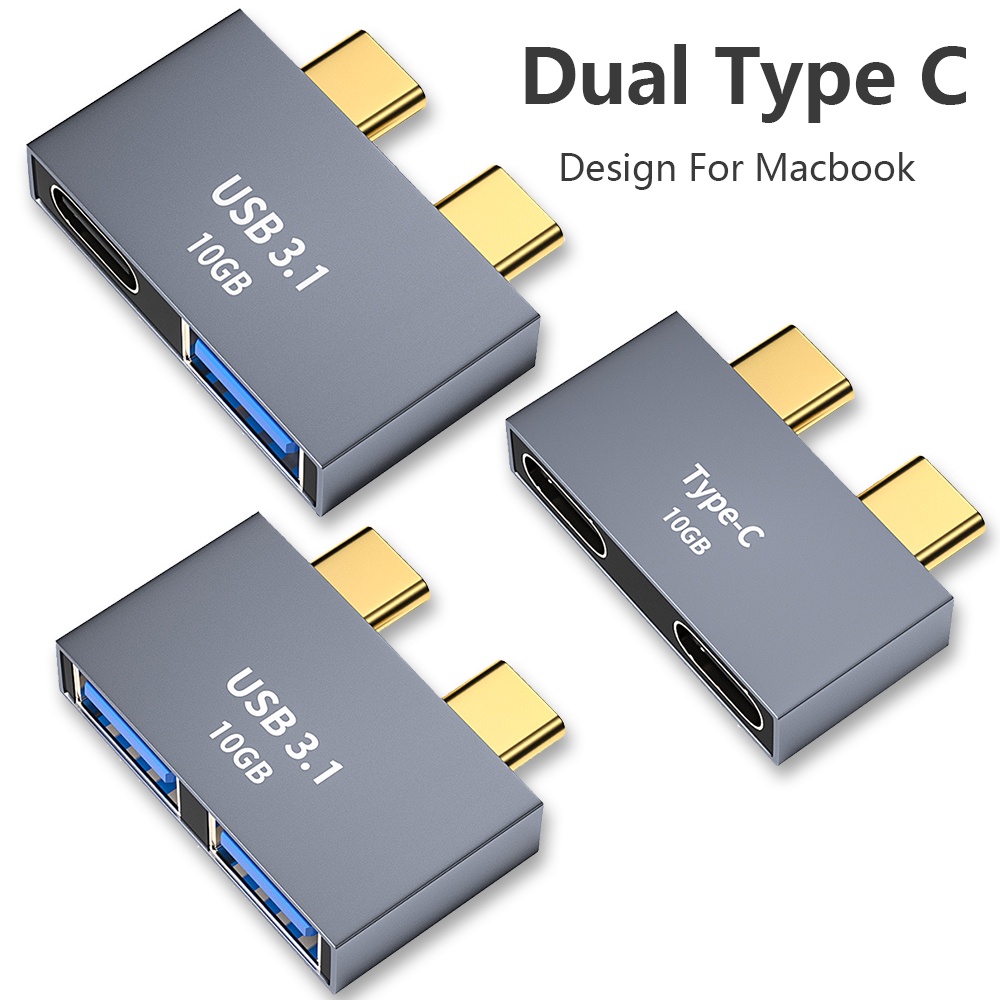 Dual Type C USB C to USB 3.1 adapter Docking Station suitable for ...