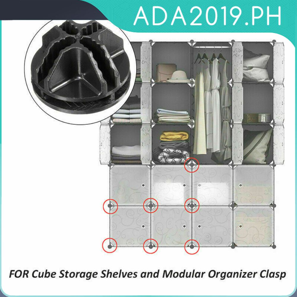 5-cube Diy Modular Closet Organizer Wardrobe Rack Clothes Shelf Storage ...