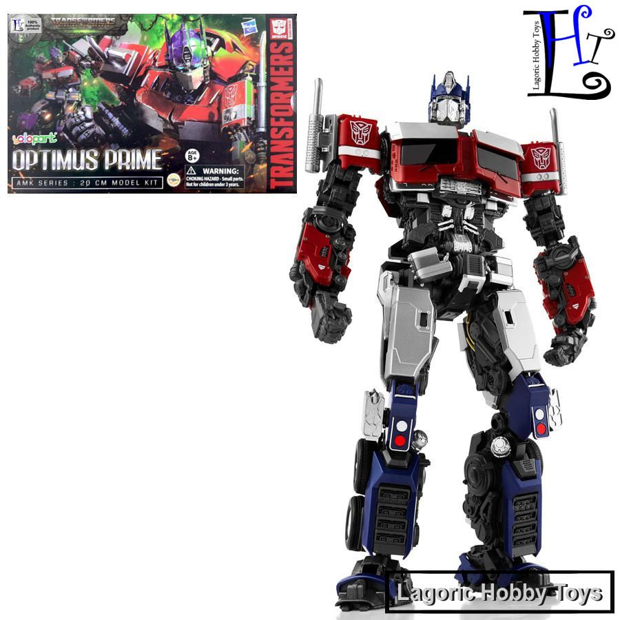 Transformers Optimus Prime AMK Series ROTB Yolopark Modelkit Figure ...