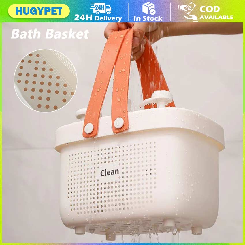 Portable Shower Caddy Basket Plastic Organizer Storage Tote With ...