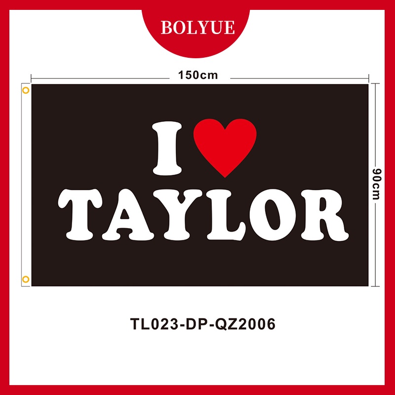 Taylor Swift Tour Concert Banner I Love Taylor Swift Party Decoration ...
