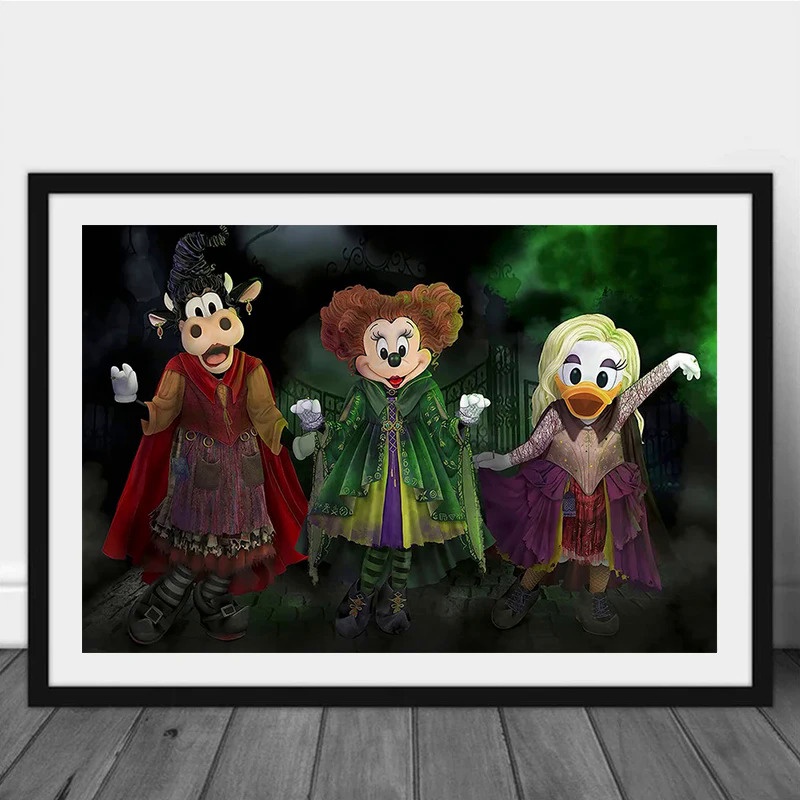 Disney Cruise Line Concept Art Hocus Pocus Halloween High Seas Poster ...