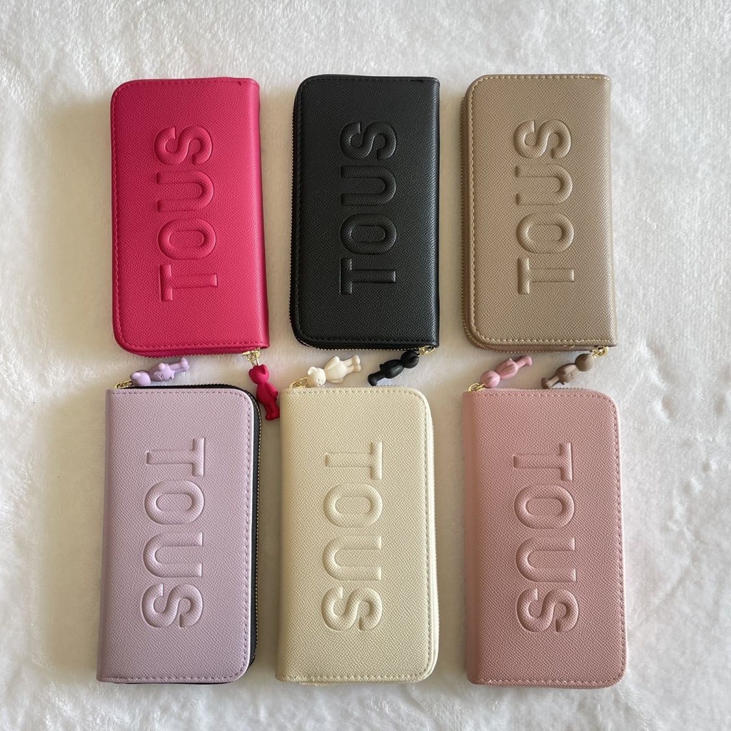 Spanish TOUS wallet fashion wallet cute bear long wallet | Shopee ...