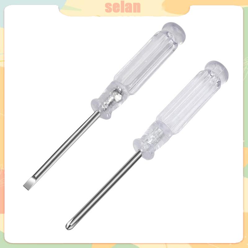 SEL 95mm 3 7-inch Length Mini Screwdriver Transparent Crystal ...