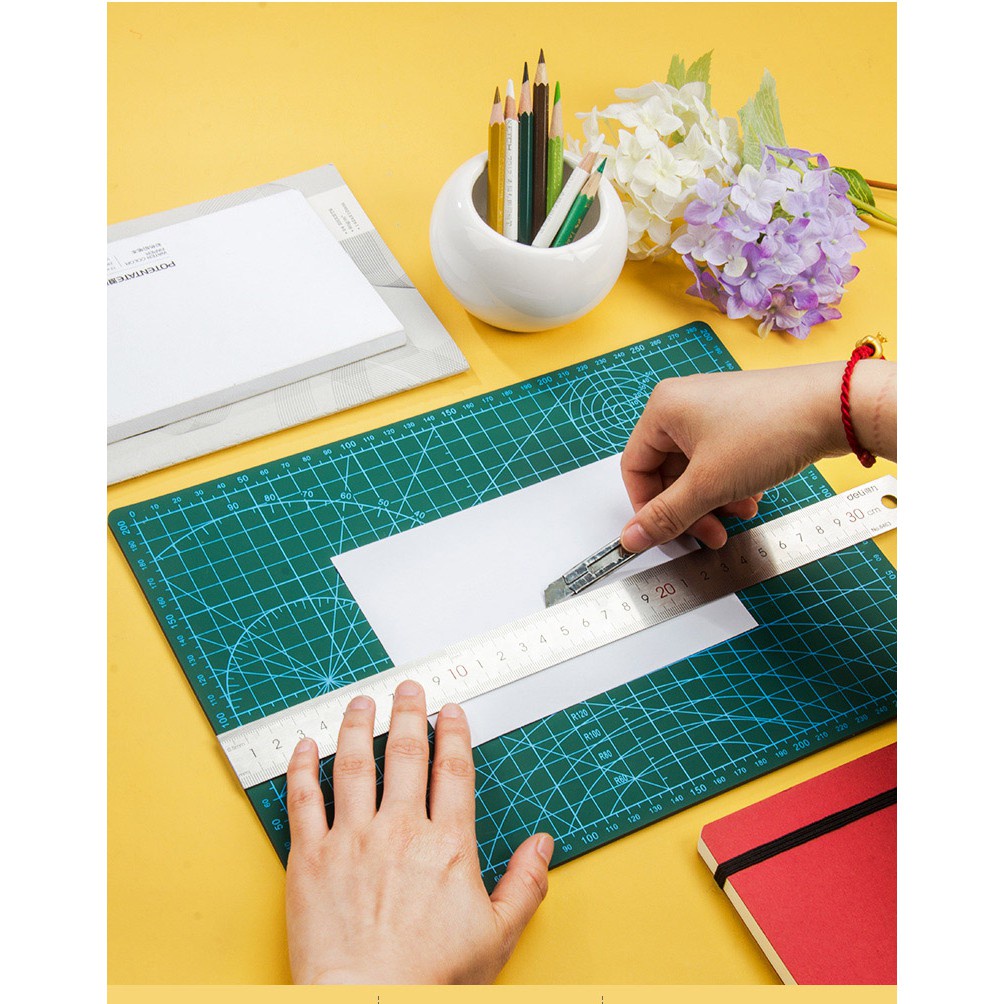 PVC Cutting Mat A3/A4/A5 Size Self Healing Double Sided Cutting Pad ...