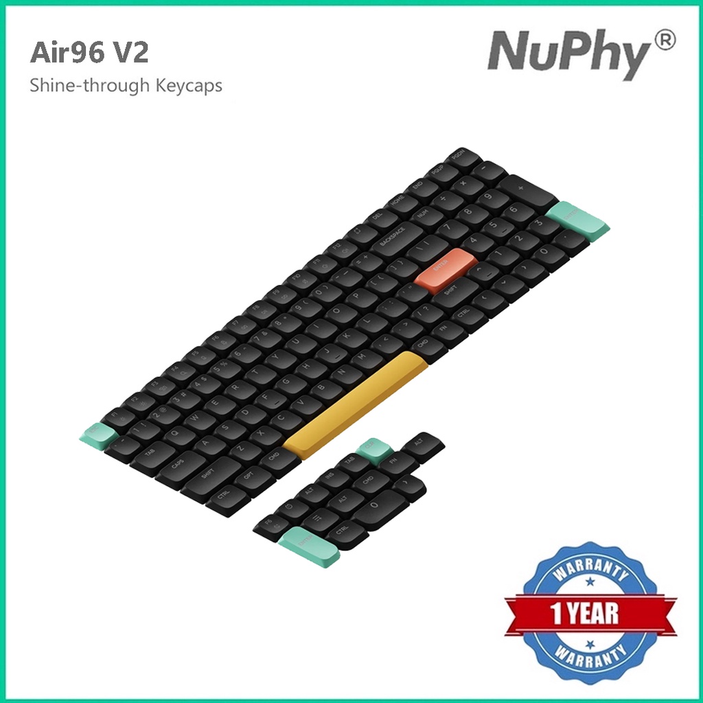 NuPhy Air96 V2 nSA Shine-through PC Keycaps | Shopee Philippines