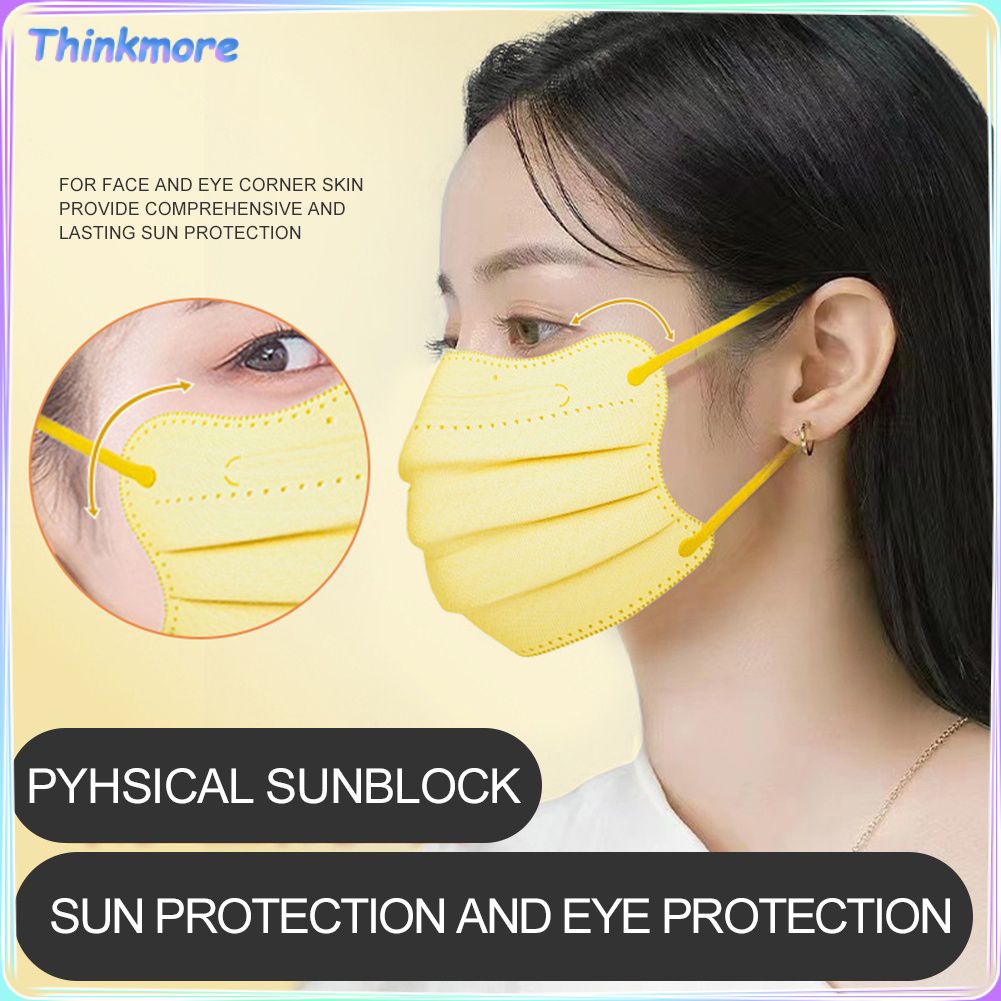 Individual Package 10pcs Korean Fashion Macaron Color Full Face ...