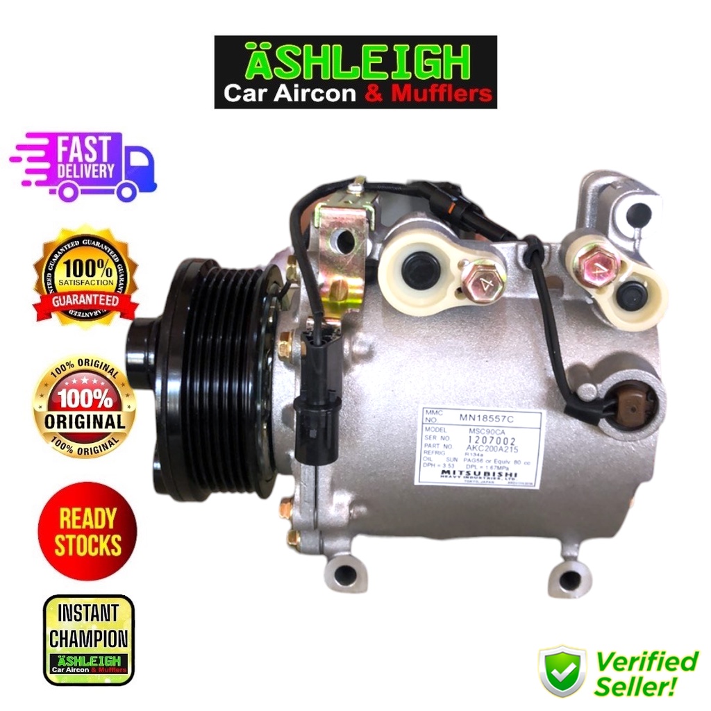 Mitsubishi Lancer Cedia 6pk Compressor Car aircon parts Quality ...