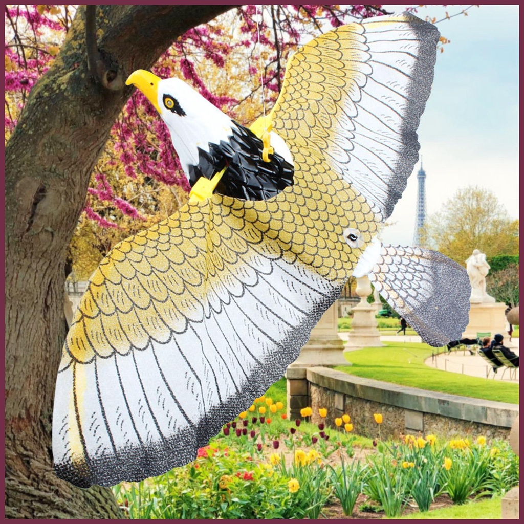 Birds Scaring Eagle Flying Kite Farm Protector Bird Scarer Realistic ...