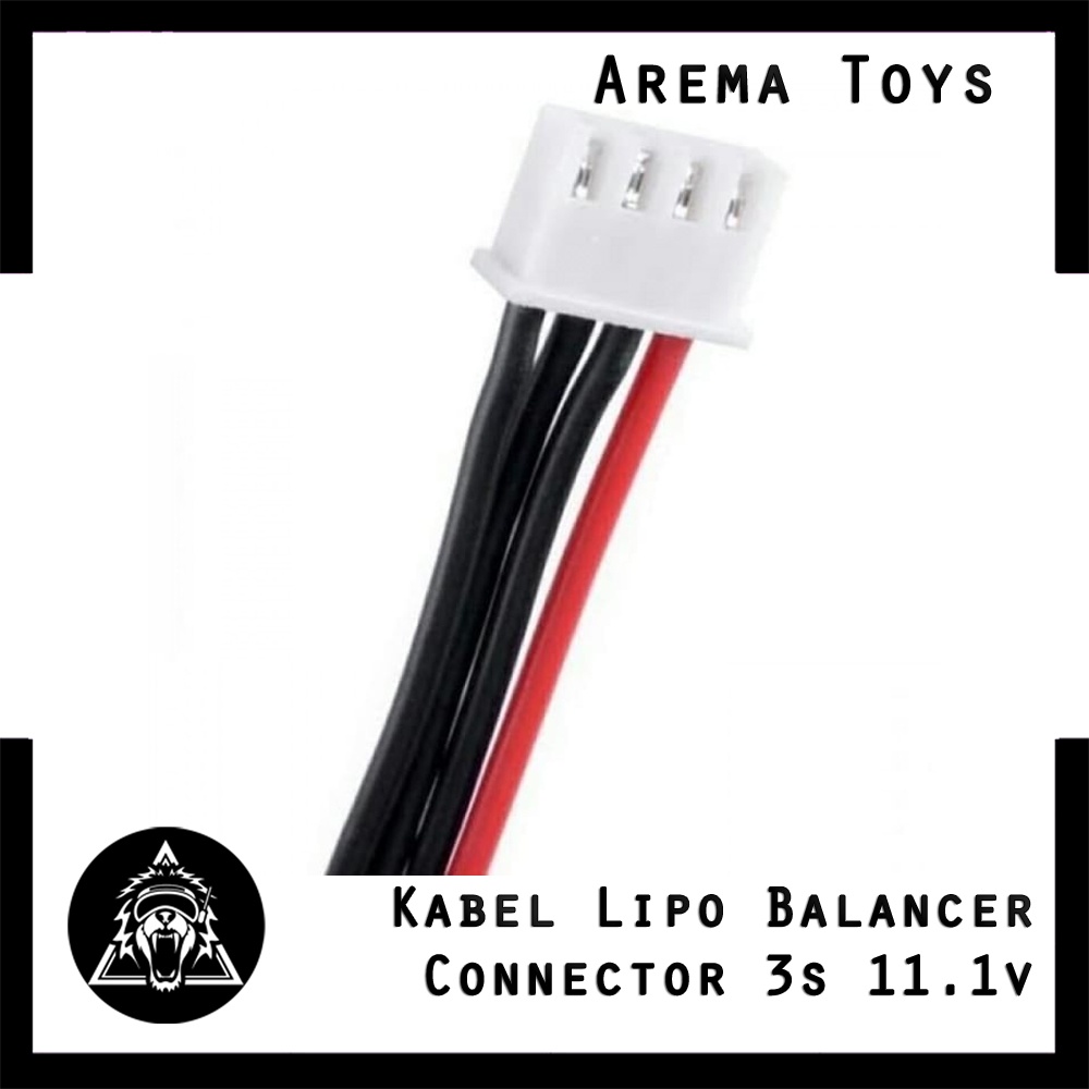 Lipo Balancer Connector Cable 3s 11.1v Silicon Wire JST-XH 22AWG ...