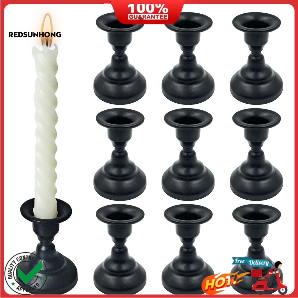 COD Candle Holder High Strength Rust-proof Simple Style Stable Base ...