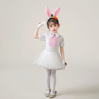 Ready Stock Cute Bunny Costume For Kids 3 To 15 Yrs Old Children's Day ...