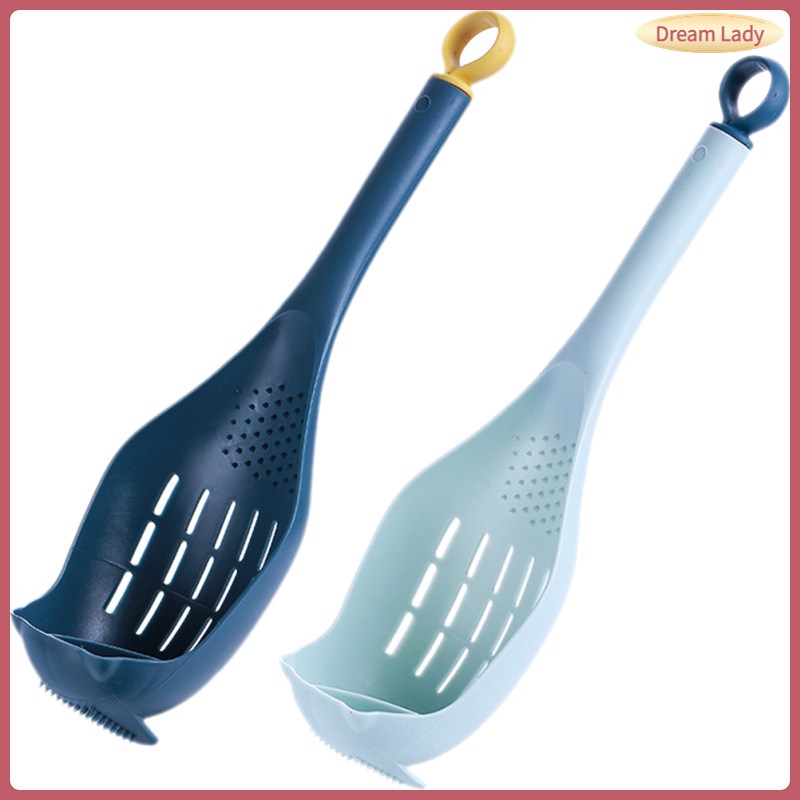 2 Pcs Kitchen Colander Plastic Strainer Noodle with Handle Strainers ...