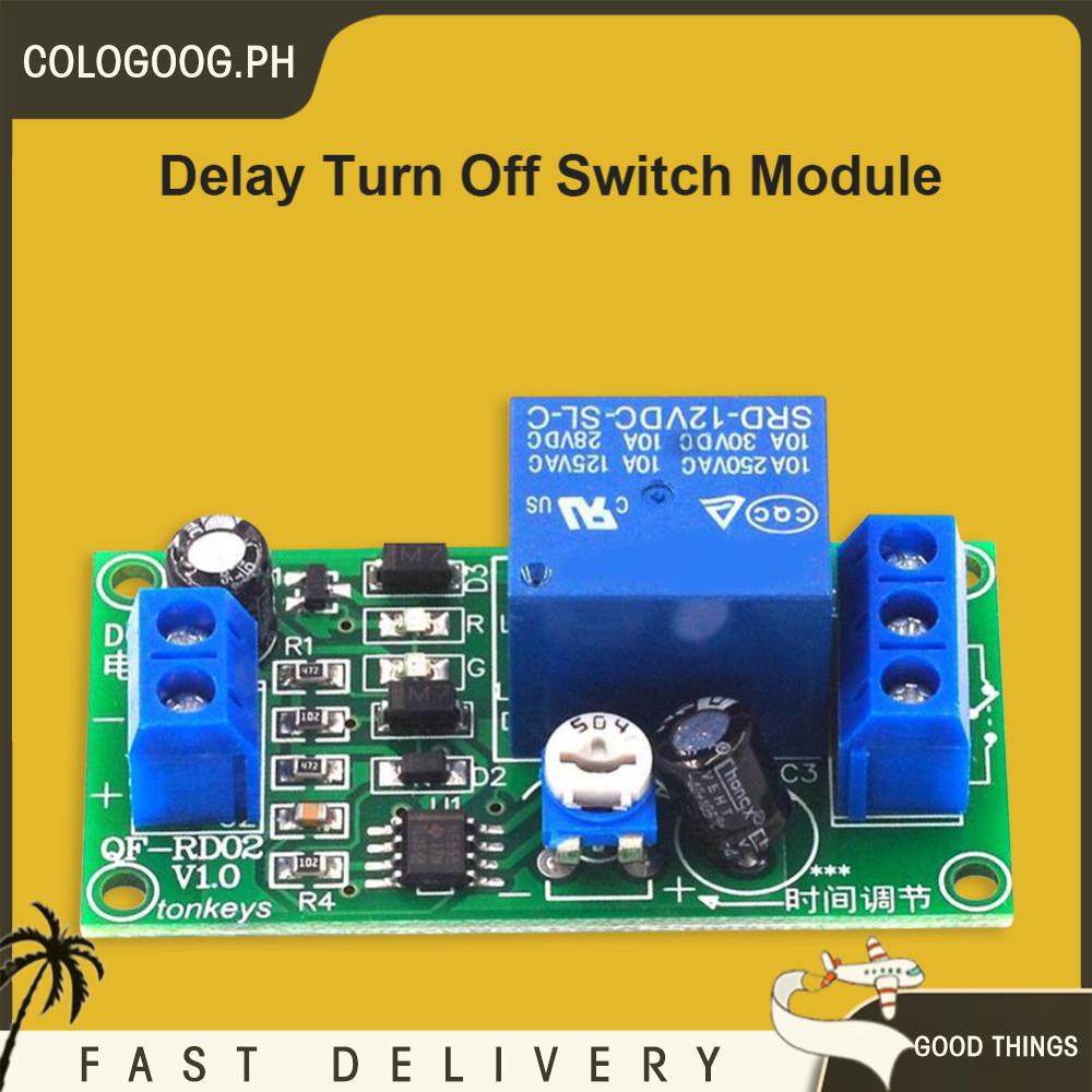 NE555 Delay Relay Module Time Adjustable Timer Relay Control Switch Board 12V DC | Shopee ...