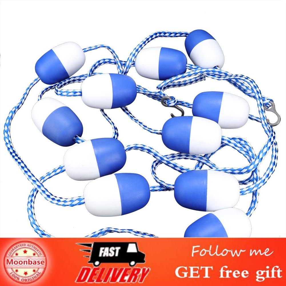 Moonbase Swimming Pool Lane Line 5m Safety Divider Rope Floating ...