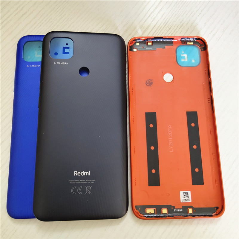 Original For Xiaomi Redmi 9C Back Battery Cover Rear Housing Door Case ...