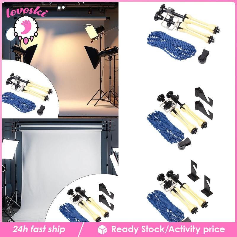 [Lovoski] Photography Background Roller Stand Hand Backdrop Support ...