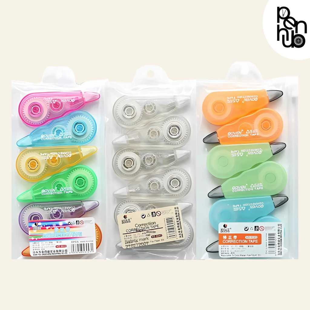 MUJI Style 6in1 Correction Tape - Penhub | Shopee Philippines