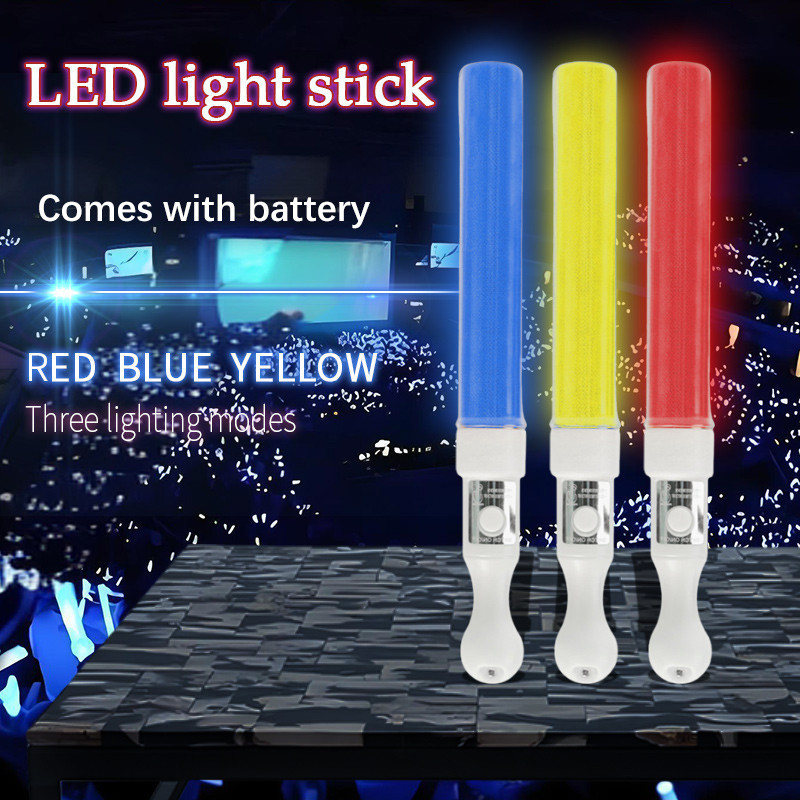 Led Glow Stick Light-Up Birthday Party Concert Sticks Glow In The Dark ...