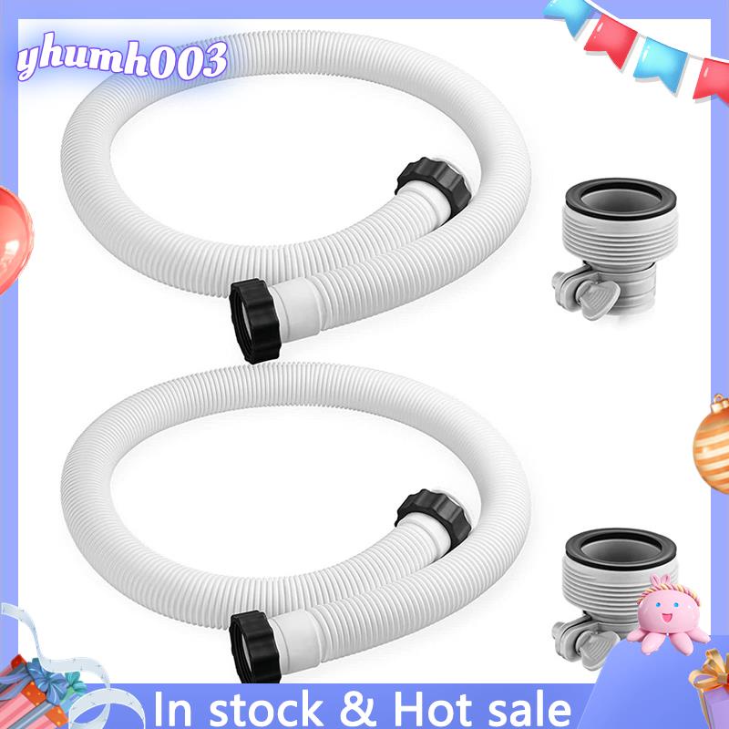 [yhumh003]2 Pcs Pool Filter Pump Connector 1.5Inch Pool Drain Hose ...