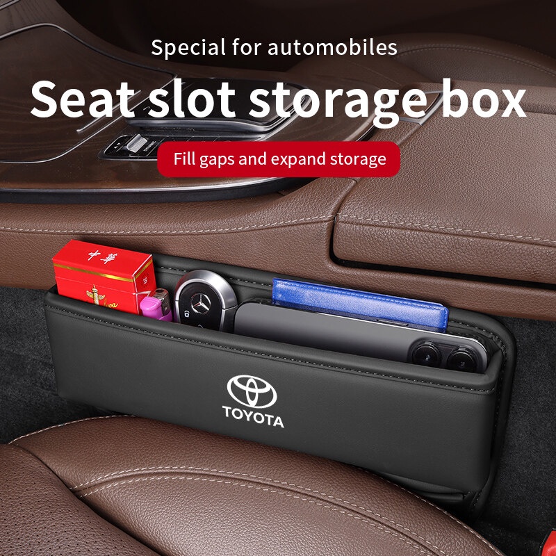 Car seat compartment storage box organizer bag for Toyota Vios Yaris ...