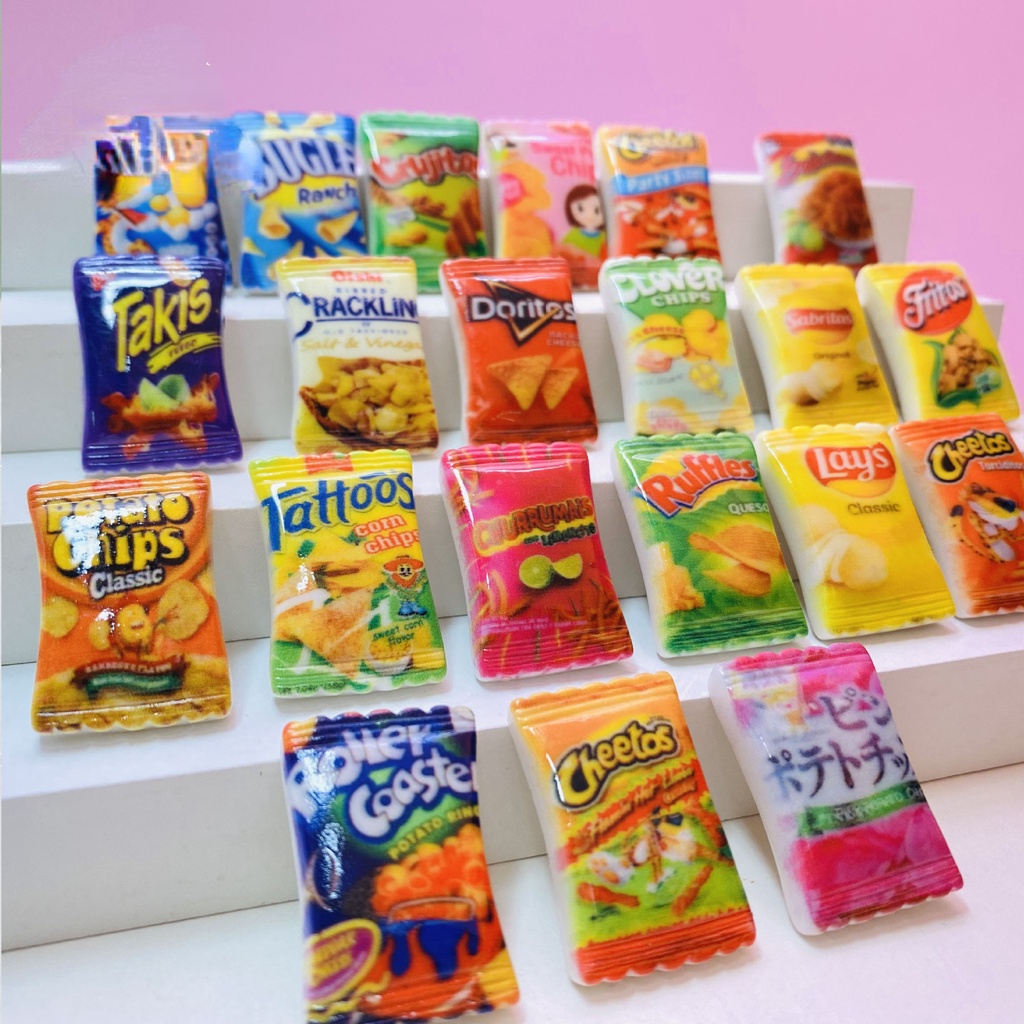 Cartoon Tattoos Food jibitz Croc Cheetos Snack Jibbits Charm Potato ...