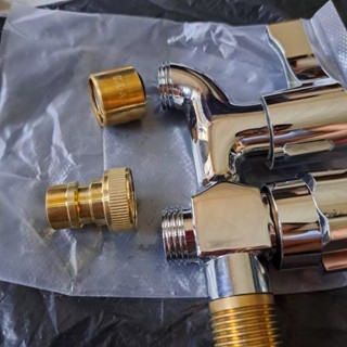 Y2 Stainless Steel Sinkware Faucets Multifunctional Copper Core Double ...