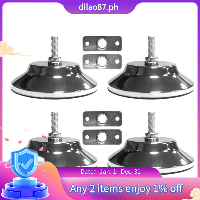 4 PCS Billiard/Pool Table Leg Levelers 5 Inch Metal Game Table Leg ...