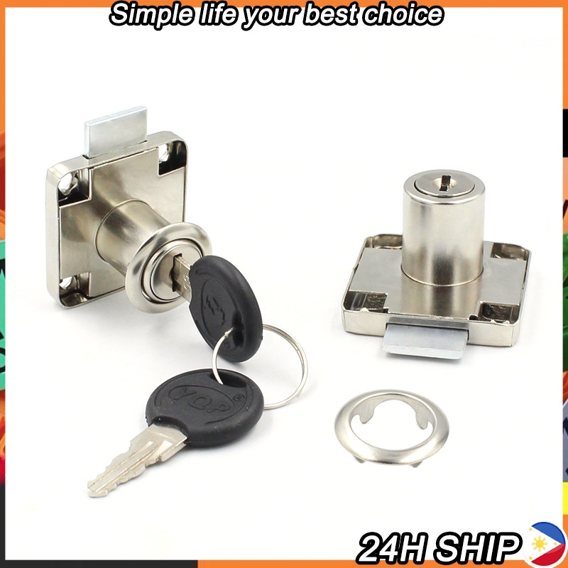 High quality Drawer lock With 2 Keys Cabinet Locks for Office Desk ...